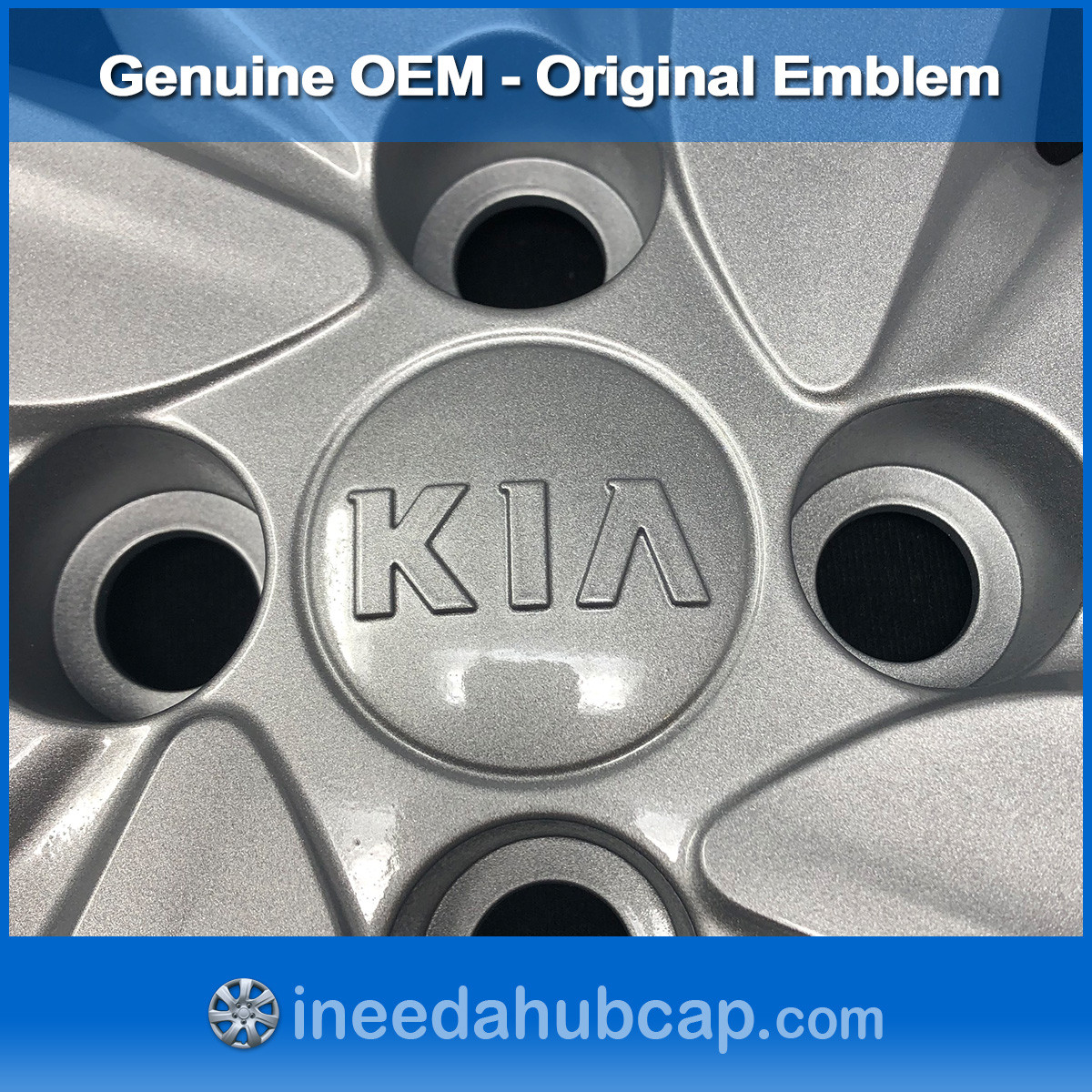 2018-2020 Kia Rio 15-in Silver Hubcap | Quality Hubcap