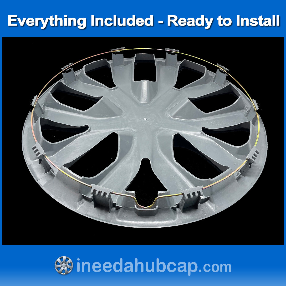 2014-2020 Nissan Rogue Silver Hubcap | Affordable Replica