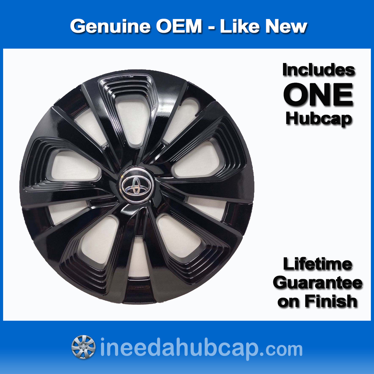 Toyota Prius Prime Genuine Factory (2017-2019) 15-inch Hubcap - Custom ...