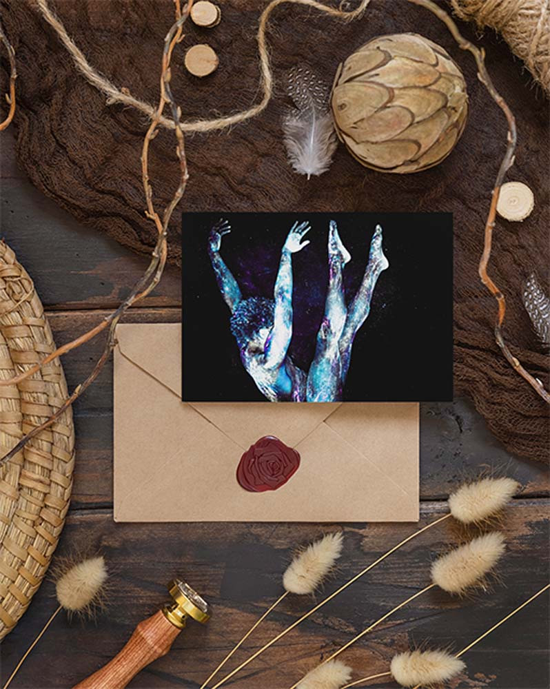 The Fall of Ogo - Greeting Cards (Pack) - Rainbow Serpent