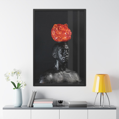 Maahus - Framed Print - Rainbow Serpent