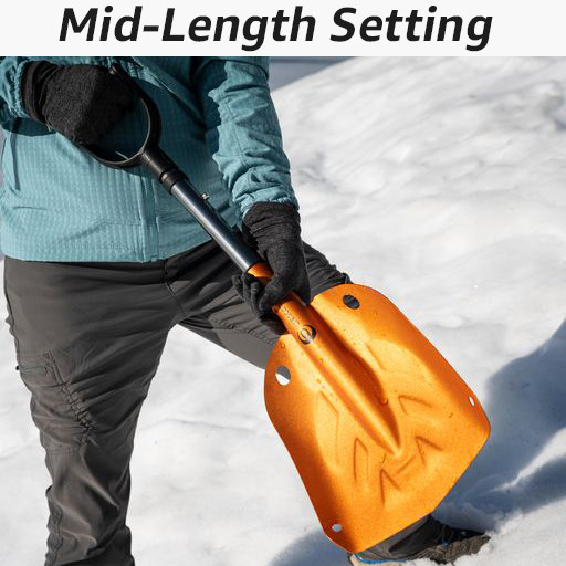 Crescent Moon Telescoping Shovel | Snowshoeing, Avalanche, Car & Truck ...