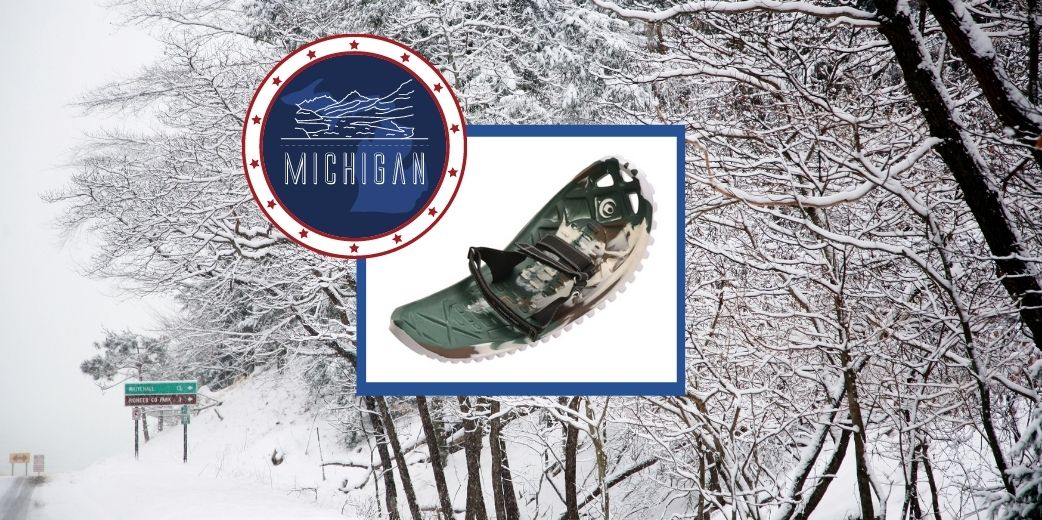 Best Places to Snowshoe in Lower Michigan - Crescent Moon Snowshoes