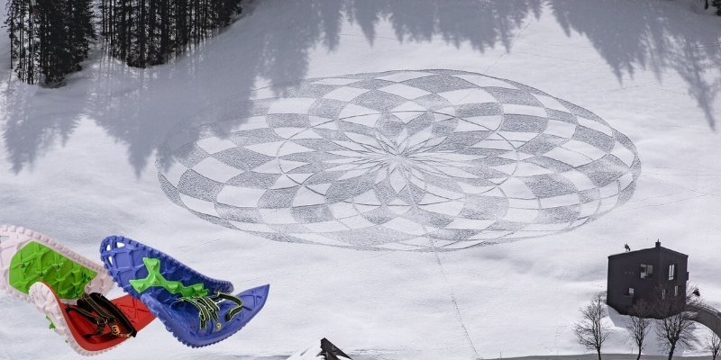 What is Snowshoe Art? - Crescent Moon Snowshoes