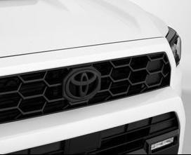Toyota Logo Front Black Badge Overlay | 2025+ Toyota 4Runner