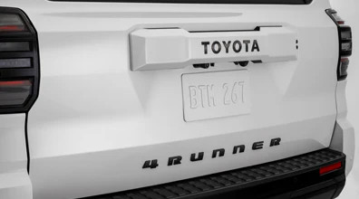 Toyota Gloss Black Rear Badge Inserts | 2025+ Toyota 4Runner