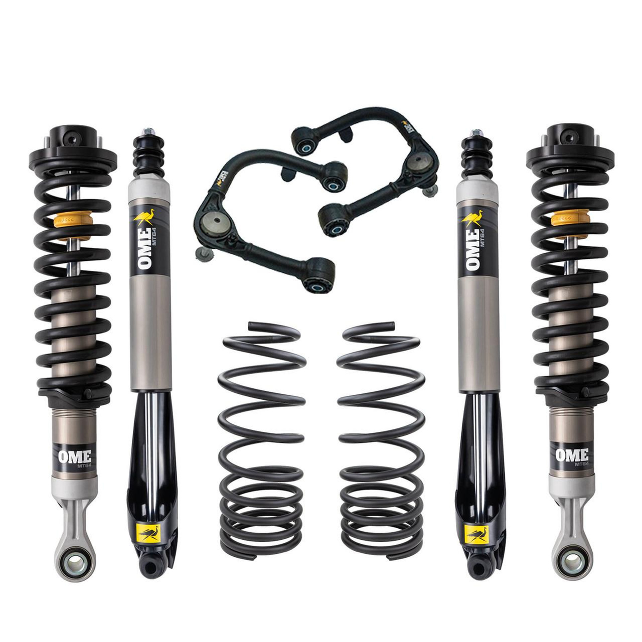 ARB Old Man Emu MT64 Lift Kit 3" Front 2" Rear with UCA - Stock Weight ...