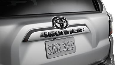 Toyota OEM 4Runner Emblem Overlays - Black | 2010+ Toyota 4Runner ...