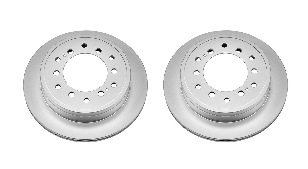 PowerStop Evolution Blank Rear Rotors 2024-2014 Toyota 4Runner (JBR1396EVC)