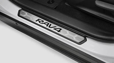 Toyota OEM Door Sill Protectors | 2019-2025 Toyota RAV4 (PK382-42K01)