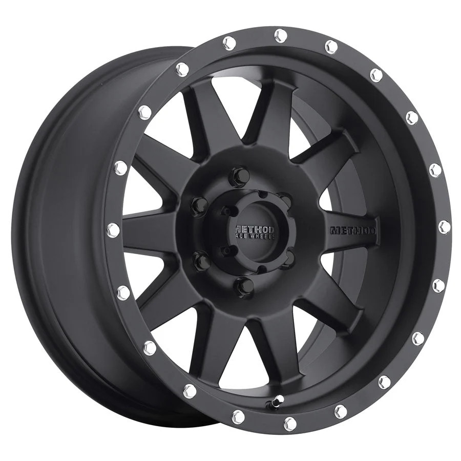 Method Race Wheels MR301 The Standard | MATTE BLACK | 6x139.7 | 16x7 ...