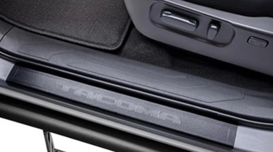 Toyota OEM Door Sill Protectors | 2020-2023 Toyota Tacoma (PT7473520102)