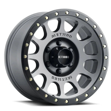 Method Race Wheels MR305 NV | TITANIUM - MATTE BLACK LIP | 6x139.7 ...