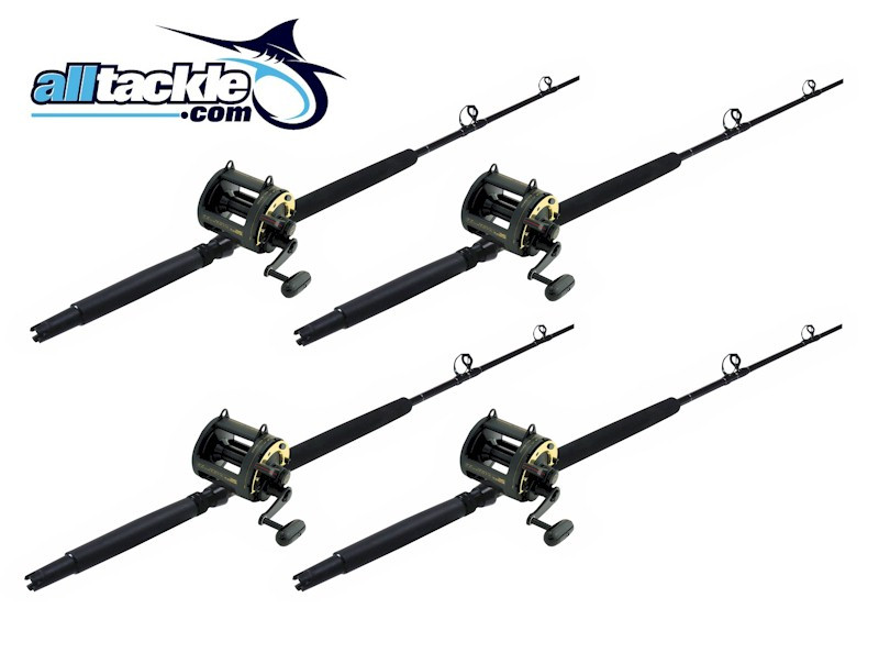 Shimano TLD 25 Combo 4 Pack - Saltwater Trolling Setups