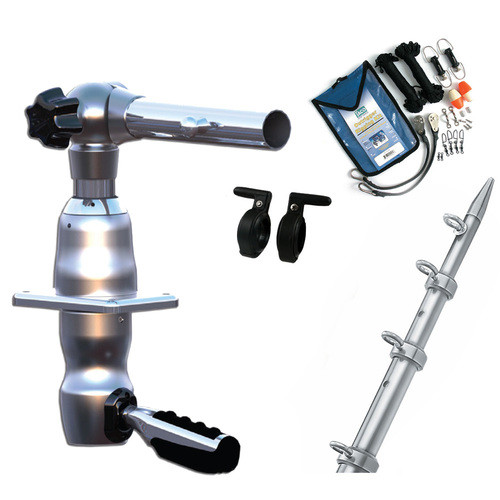 TACO Grand Slam 280 Package w/18' Silver/Gold Poles,(2) 280 Outrigger ...