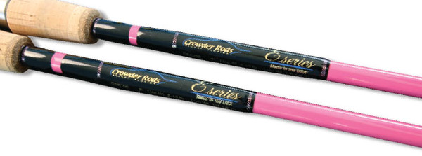Crowder E-Series Light Spinning Pink Rod - Alltackle.com