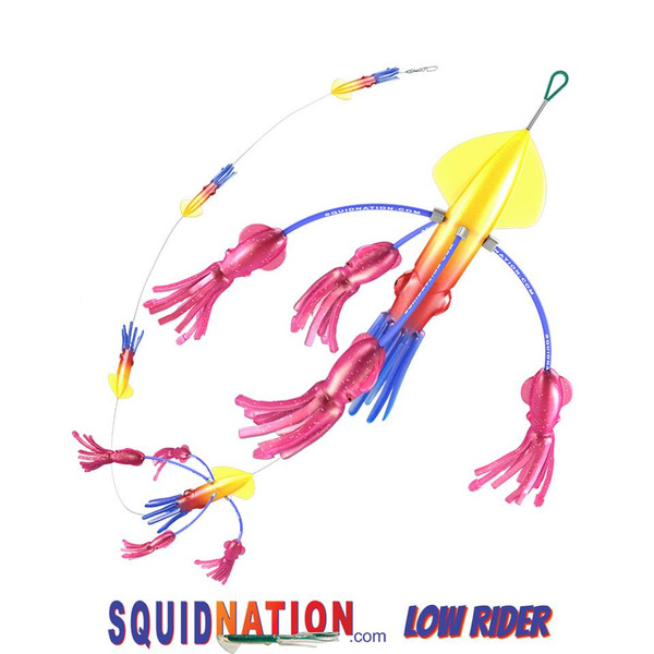 Squidnation Low Rider Flippy Floppy Chain Rainbow Pink - Alltackle.com