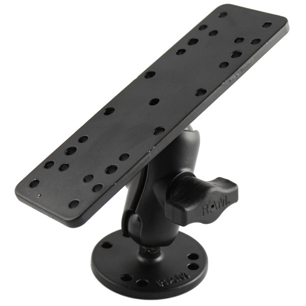 RAM Mount 1" Diameter Ball Mount w/Short Double Socket Arm, 6.25" x 2 ...