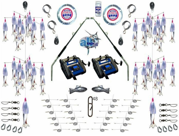Alltackle Dredge Kit Kristal XL 655 Black/Red