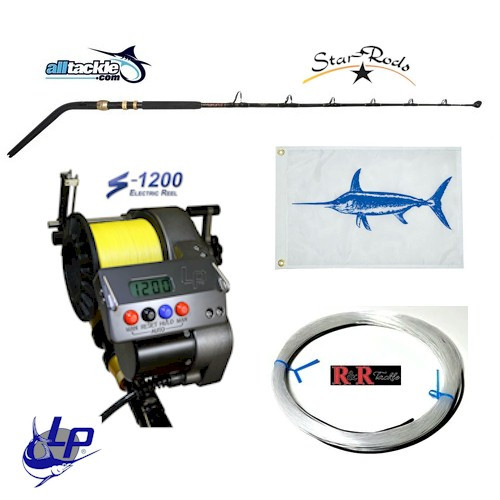 Alltackle Daytime Swordfish Kit w/ LP SV-1200 Reel & Shimano Swordfish ...