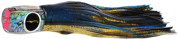 Black Bart Mahi Candy Trolling Lure -Yellowfin Tuna/Silver-Gold-Black
