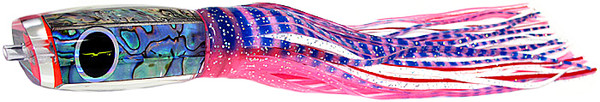 Black Bart 1656 Angle Nose Marlin Lure - Pink Tiger/White - Alltackle.com