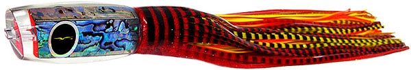 Black Bart 1656 Angle Nose Marlin Lure - Red Tiger/Yellow Tiger ...