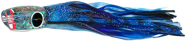 Black Bart Hot Breakfast Marlin Lure-Oceanic Blue/Purple-Blue-Black