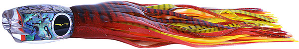Black Bart Hot Breakfast Marlin Lure-Red Black Tiger/Yellow Black Tiger