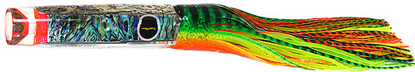 Black Bart Crooked Island Candy Lure -Green-Orange Tiger/Orange-Yellow ...