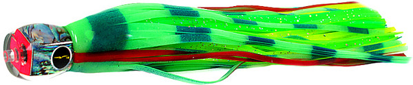 Black Bart Tuna Candy Trolling Lure - Glow/Green Chartreuse