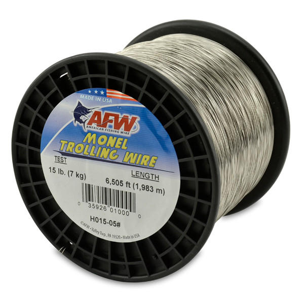 American Fishing Wire Monel Trolling Wire 5 Pound Spool Test: 15