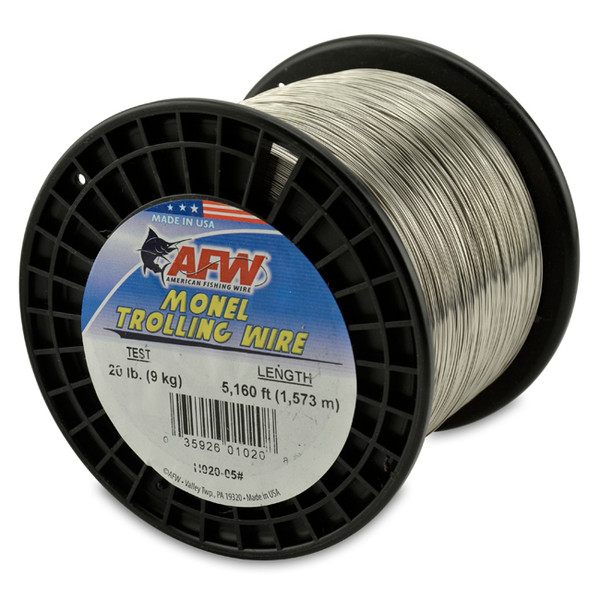 American Fishing Wire Monel Trolling Wire 5 Pound Spool Test: 20