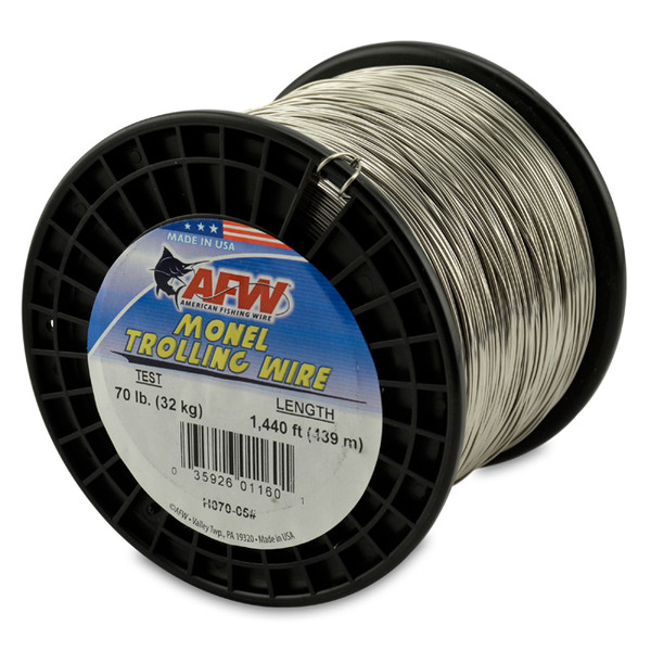 American Fishing Wire Monel Trolling Wire 5 Pound Spool Test: 70
