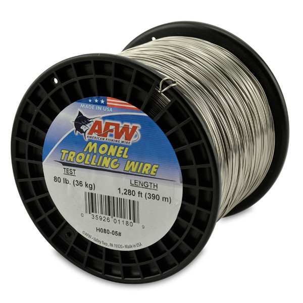 American Fishing Wire Monel Trolling Wire 5 Pound Spool Test: 80