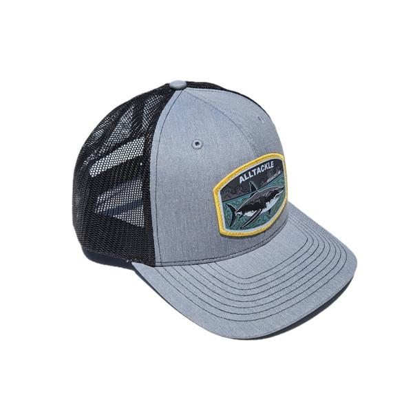 Alltackle Hat - OC Great White - Heather Black Alltackle.com