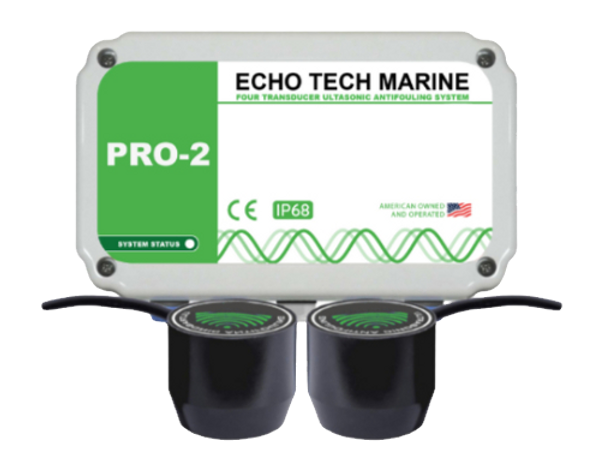 Echo Tech Ultrasonic Antifouling System - PRO-2 Transducers 12 Volt ...