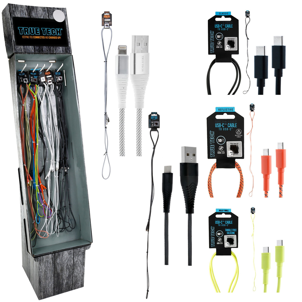 10 Ft Charging Cord True Tech