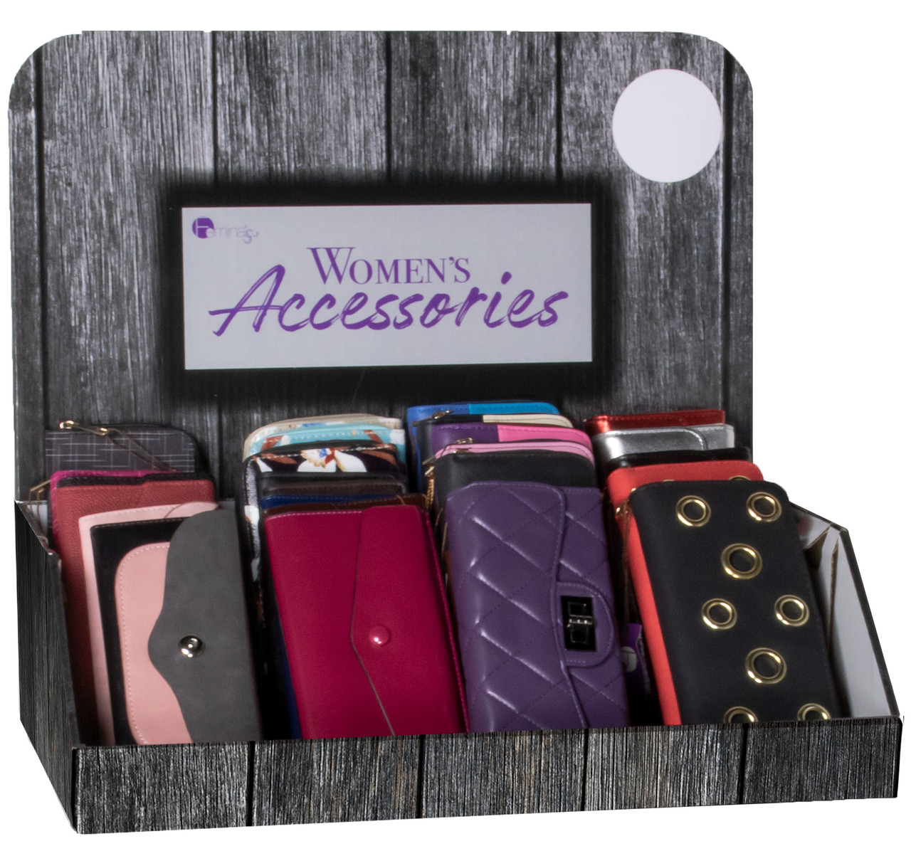 Fall Women's Wallets Display - 24pcs