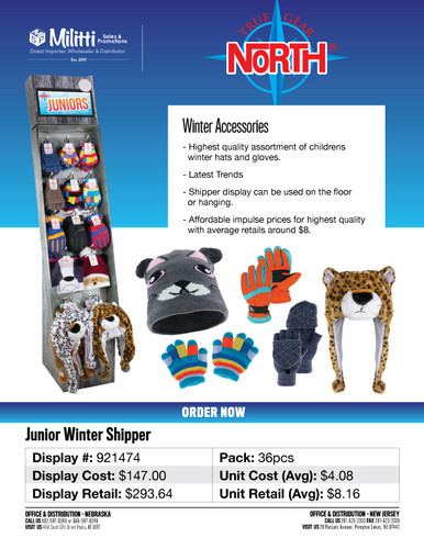 Junior Winter Shipper - 36pcs