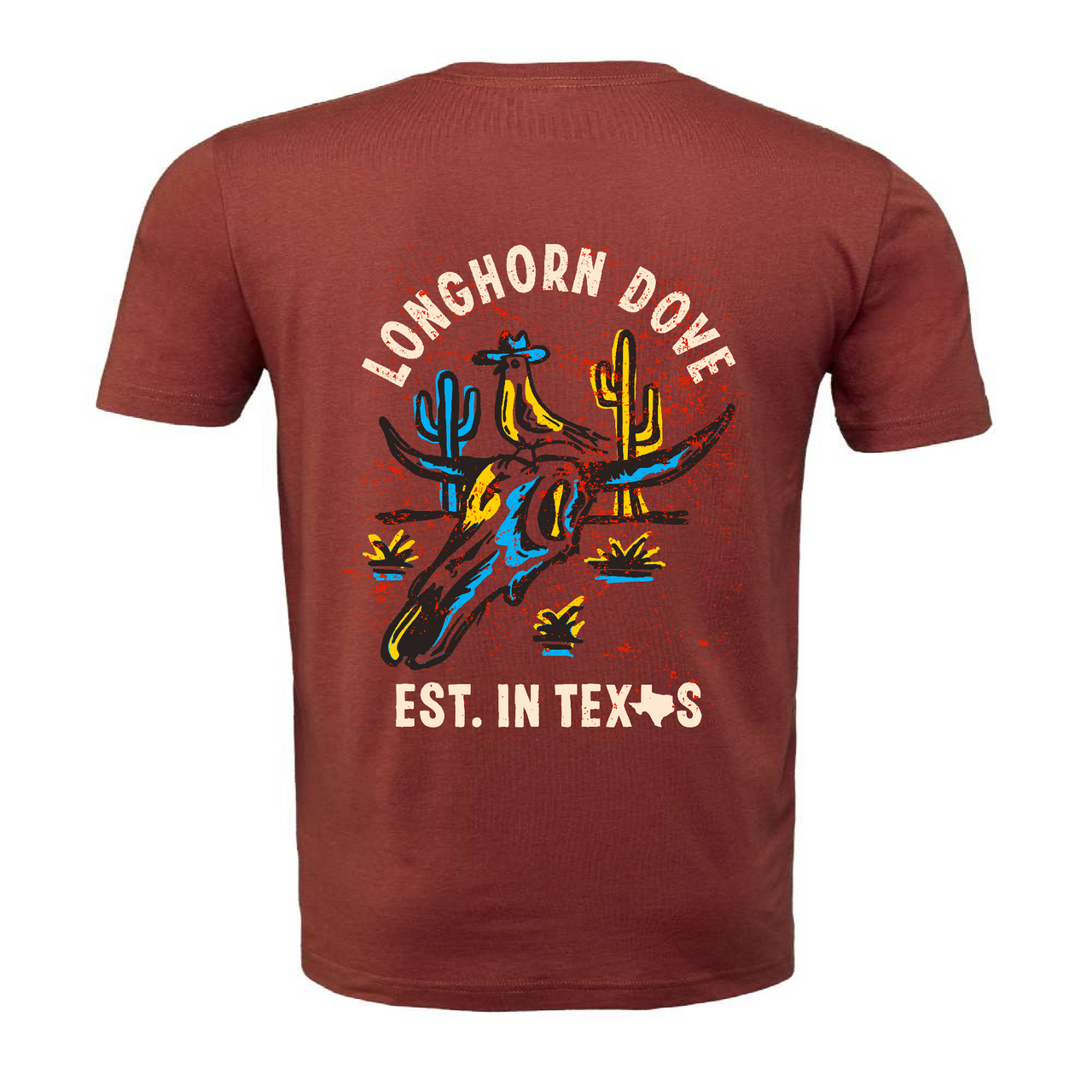 The Longhorn Dove LD Emblem | Dove Hunting Shirts | Lucky Duck Apparel ...