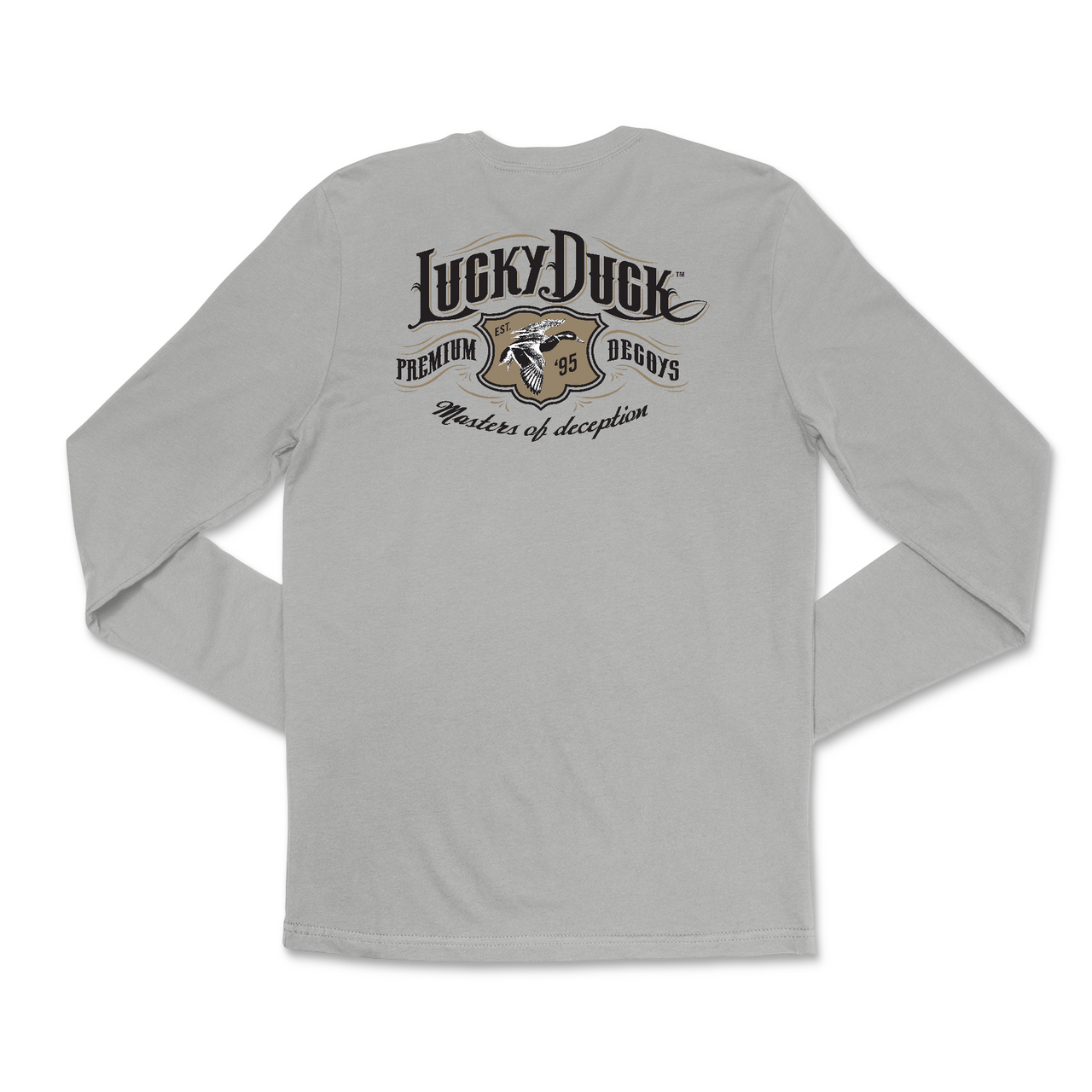 Lucky Duck Full Logo Back Long Sleeve