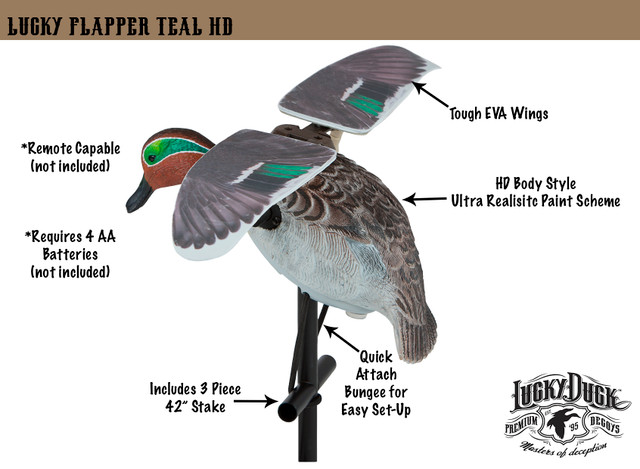 Lucky Duck Waterfowl Flappers