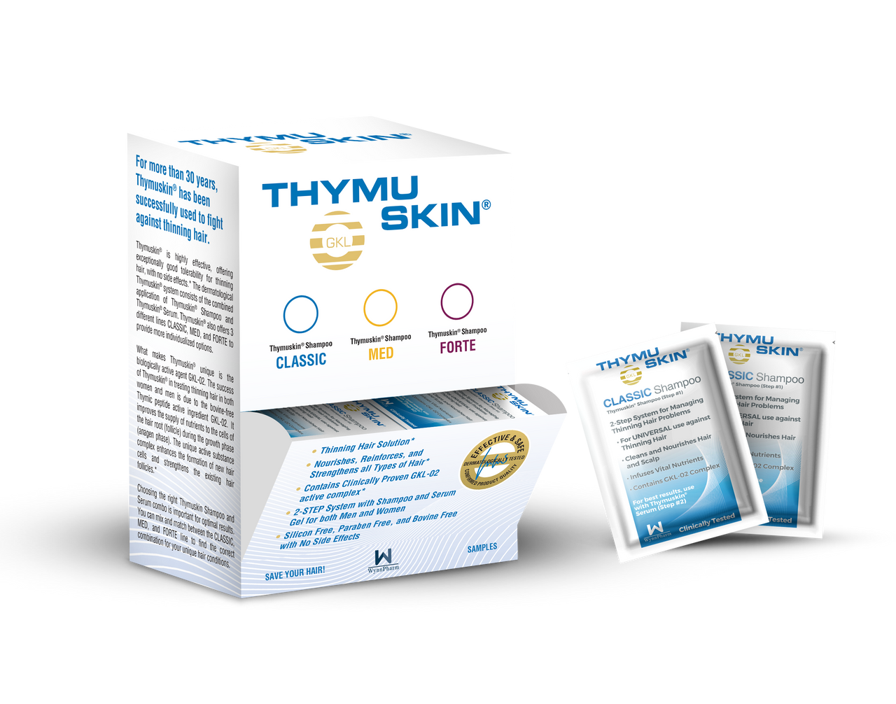 Thymuskin - CLASSIC Shampoo - Sample Kit