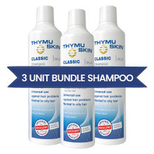 Get 3 Units THYMUSKIN® Classic Shampoo Set at a Low Price