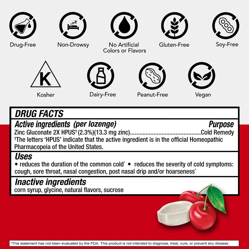 Cold-EEZE - CHERRY - 2ct Sample kit of 12