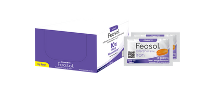 FEOSOL Complete - Iron Supplement - 2ct Sample kit of 25