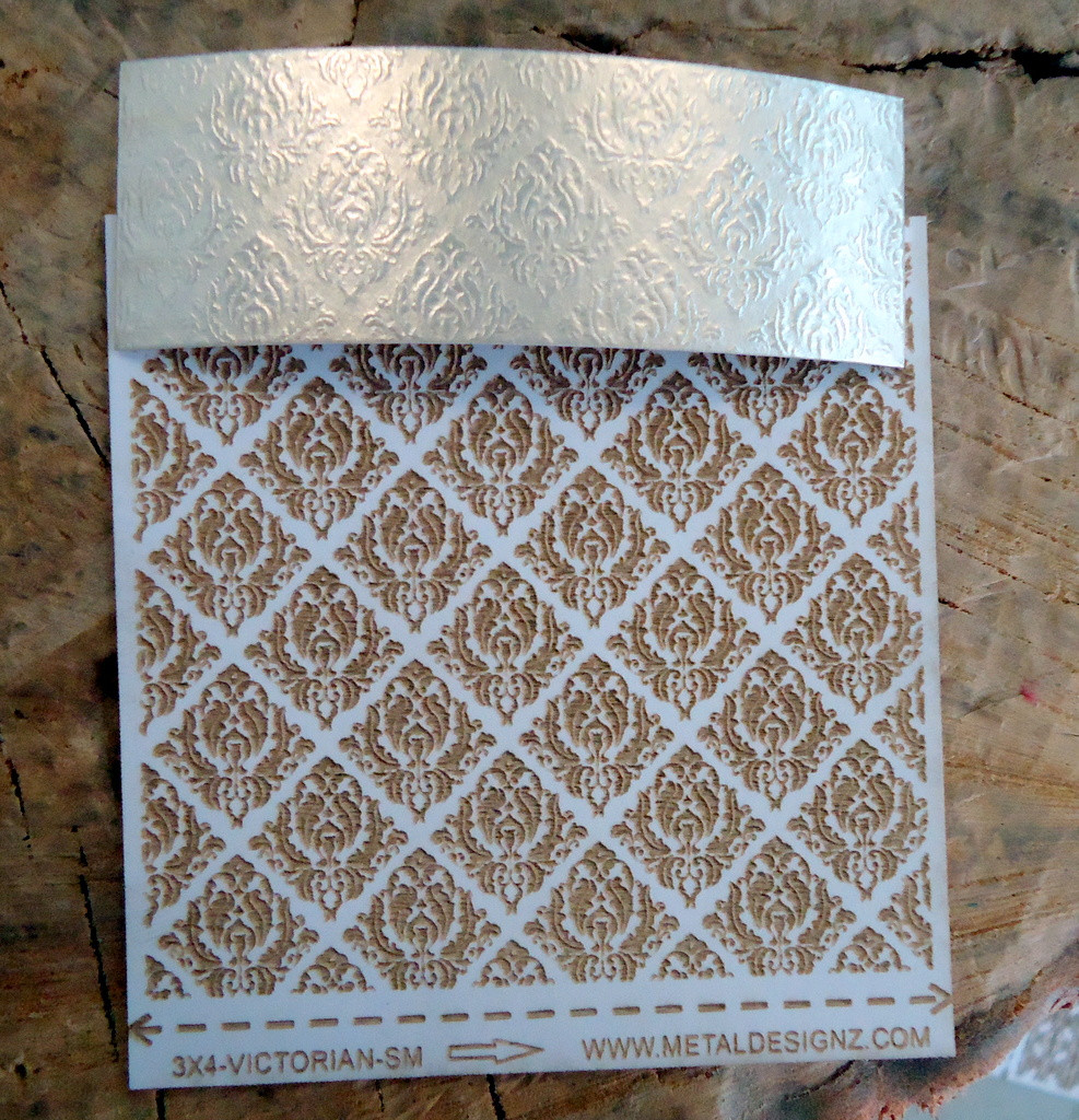 Laser Cut Texture Paper - Victorian - Metal Designz