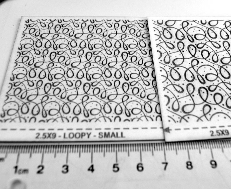 Laser Cut Texture Paper - Loopy - Metal Designz