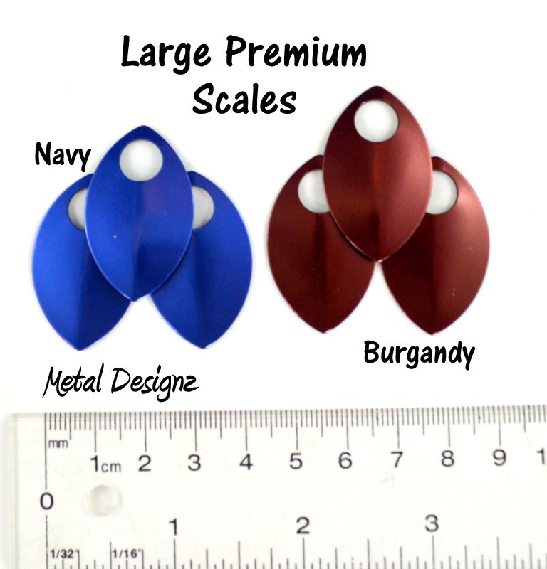 Anodized Aluminum Large Scales - Premium - Metal Designz